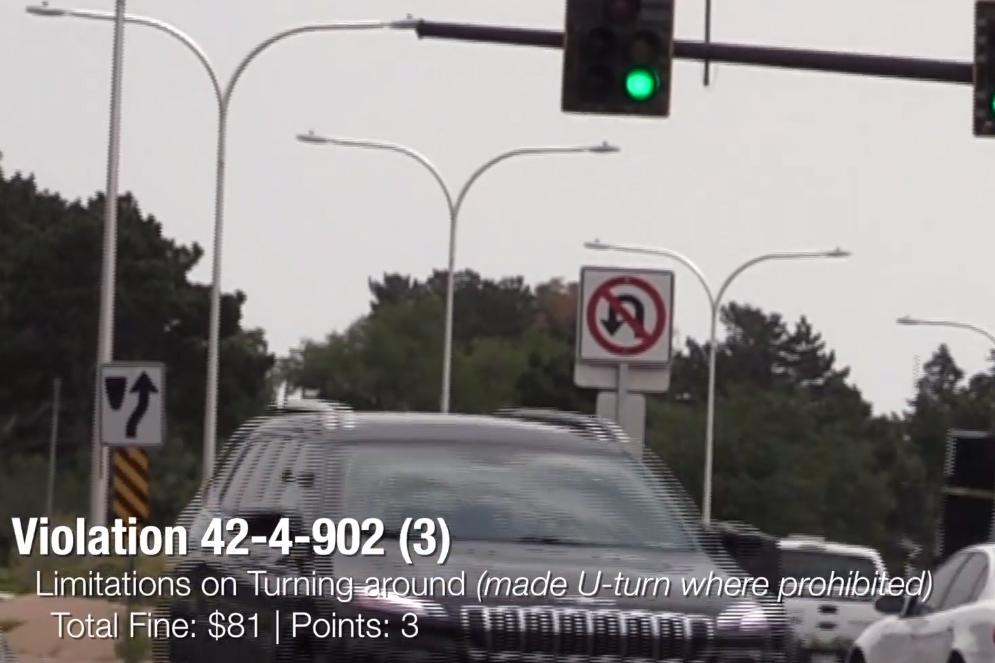 Drivers reminded of illegal U-turn area at Regent Circle intersection ...