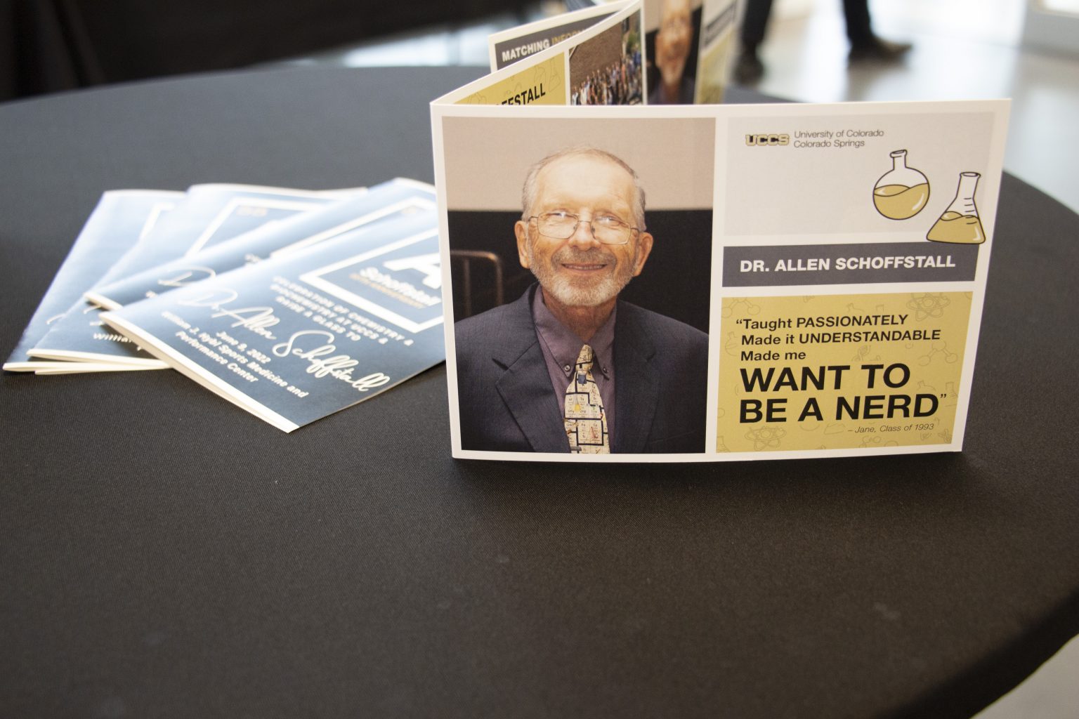 Photo Feature: A Toast to Allen Schoffstall – UCCS Communique