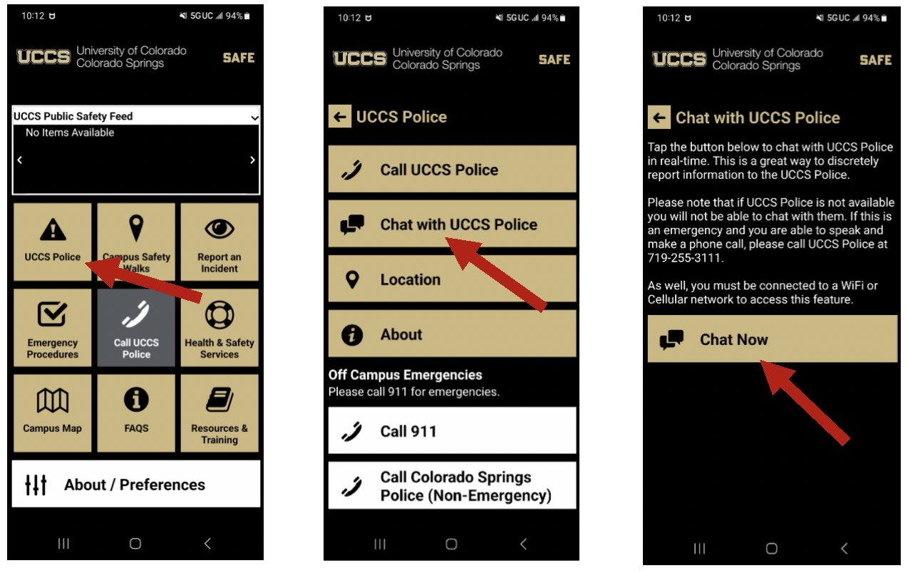 Public Safety panic button now available on multiple devices – UCCS ...