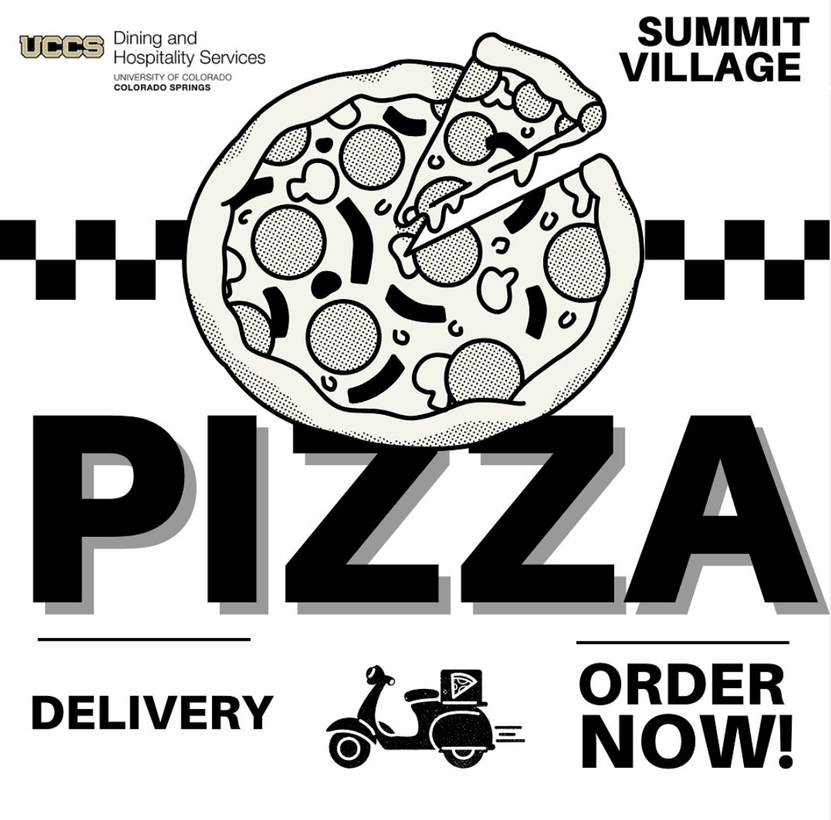 Dining now offering late-night pizza delivery – UCCS Communique